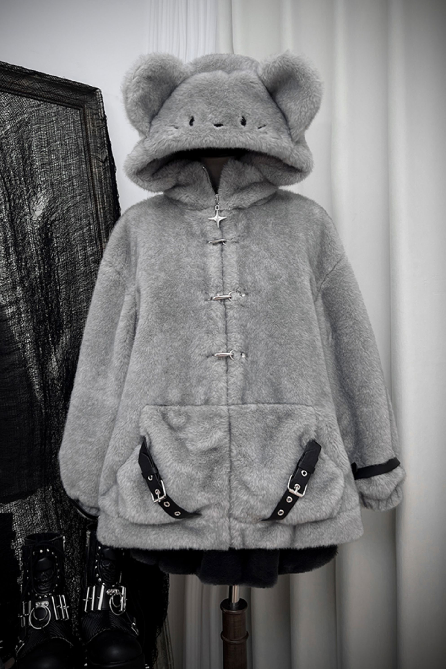 Rat Mouth Star Super Cute Fur Coat – Belchic