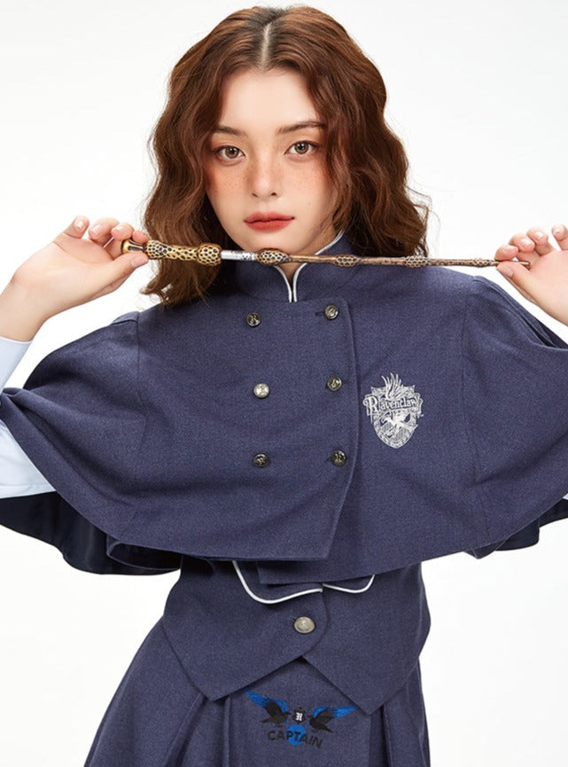 Stand Collar Magical Girl Cape Short Top – Belchic