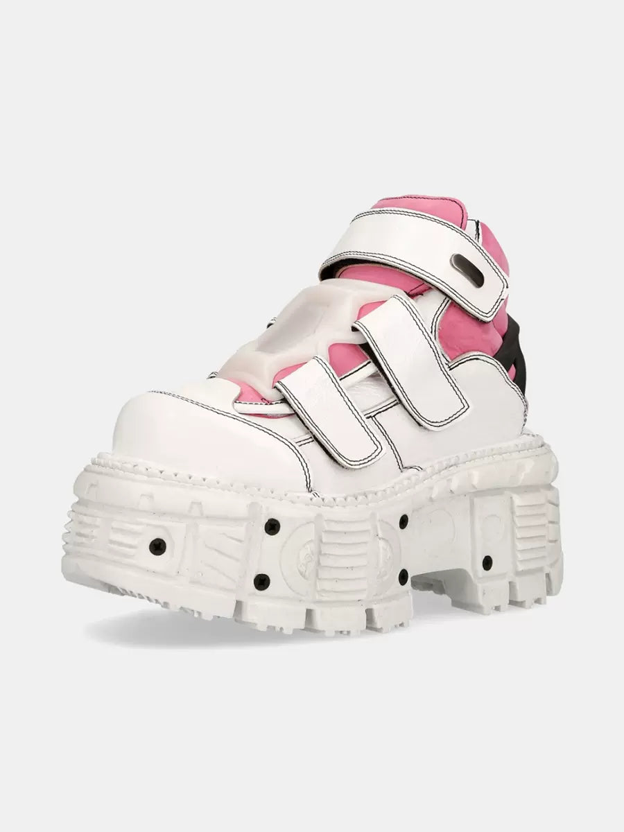 Street punk high-top platform sneakers – Belchic