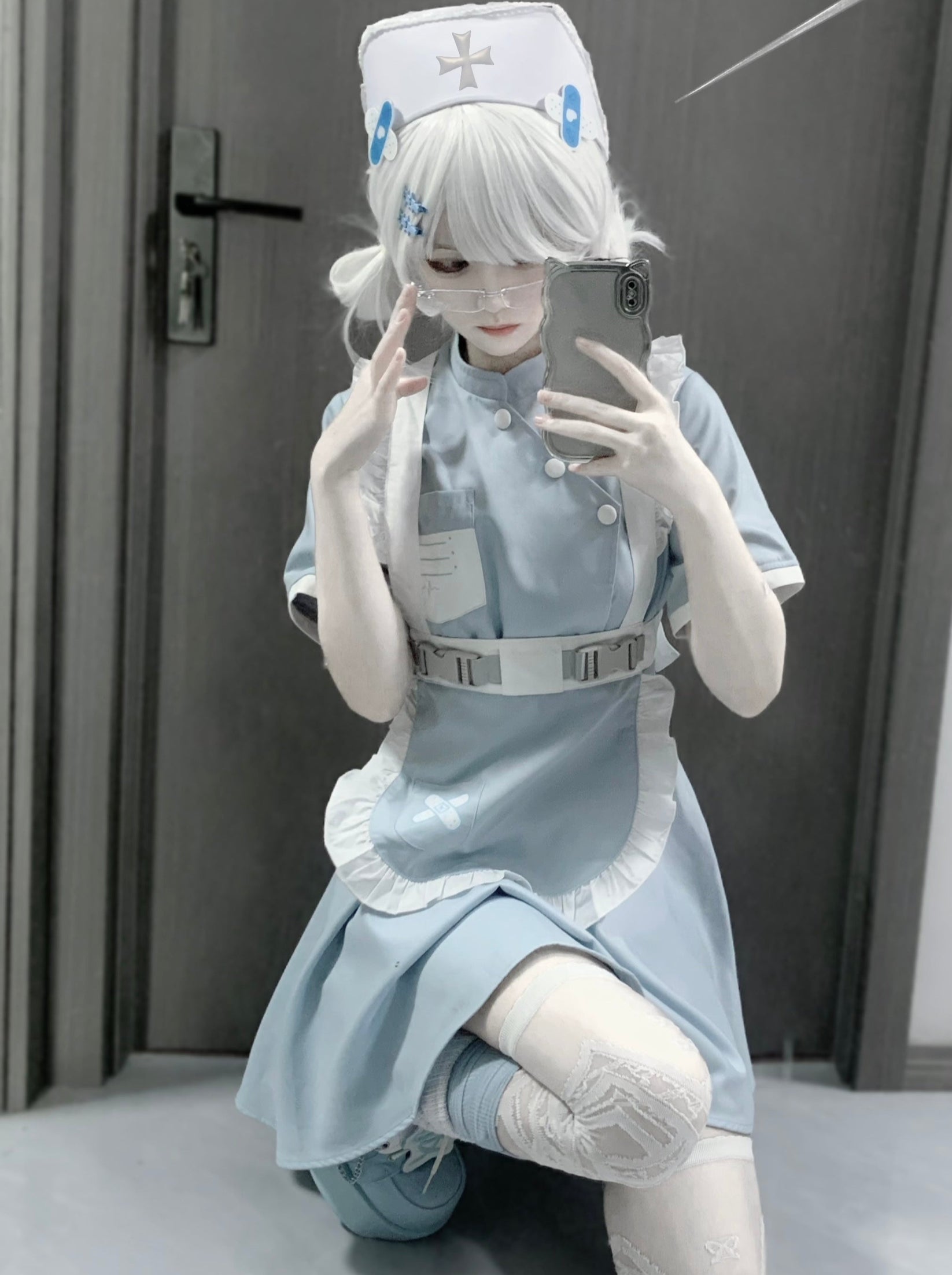 【天使界隈👼】アクアメディカルサブカルワンピース+エプロン – Belchic