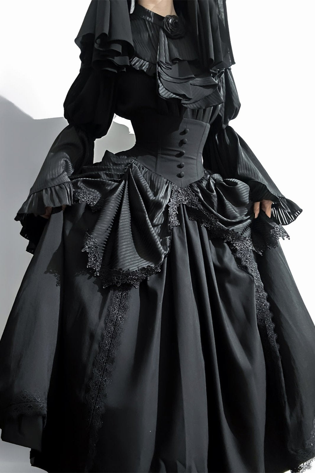 [Reservation product] Gothic Elegant Sister Test Dress Suit – Belchic