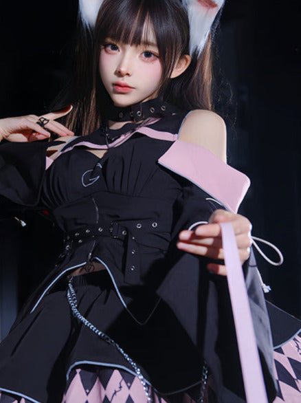 FS Magic Girl Reflective Combat Dress Suit [Reserved Item]. – Belchic