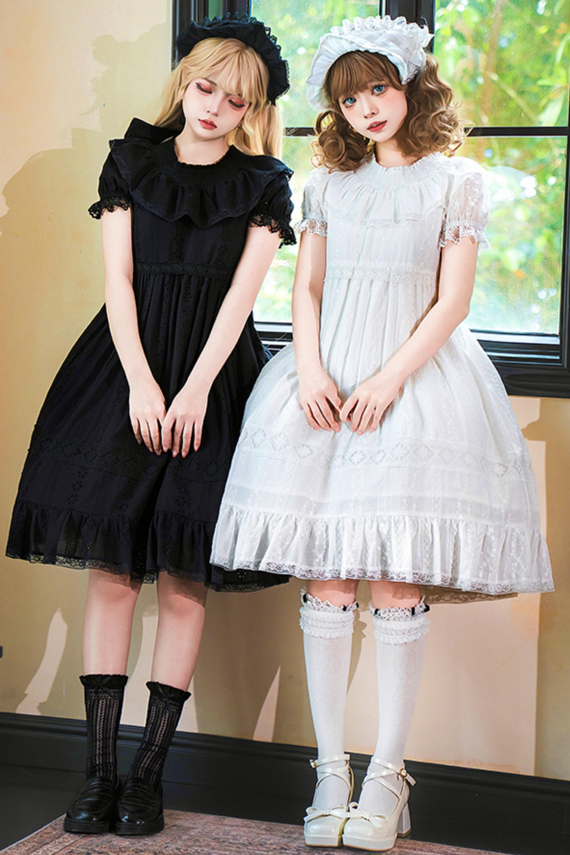 Andream Colored Doll Style Dress – Belchic