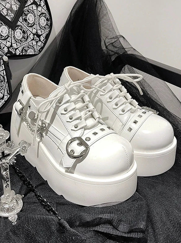 Lolita punk studded platform shoes – Belchic