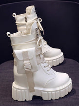power sole army high cut boots – Belchic