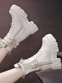 power sole army high cut boots – Belchic